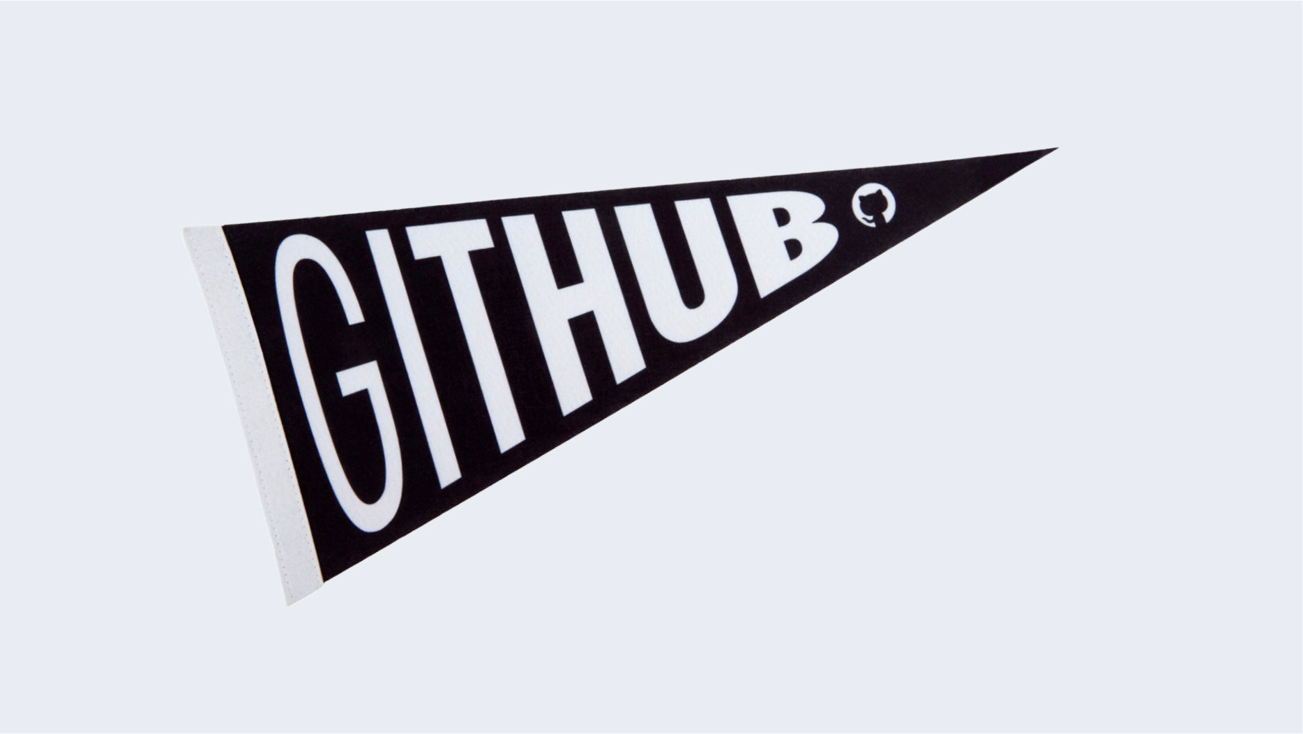 GitHub Felt Pennant – GitHub Shop