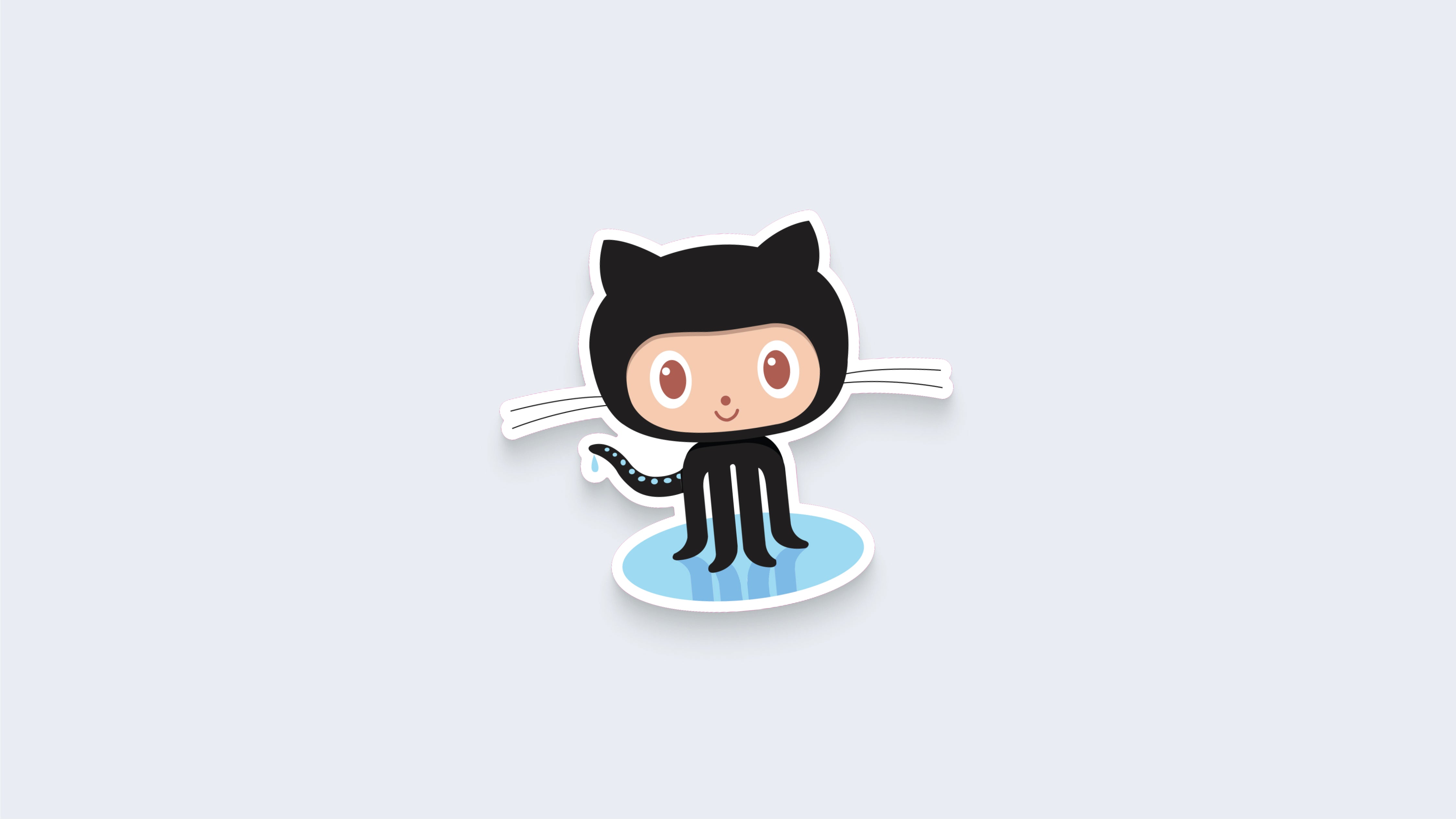 Mona Octocat Stickers – GitHub Shop