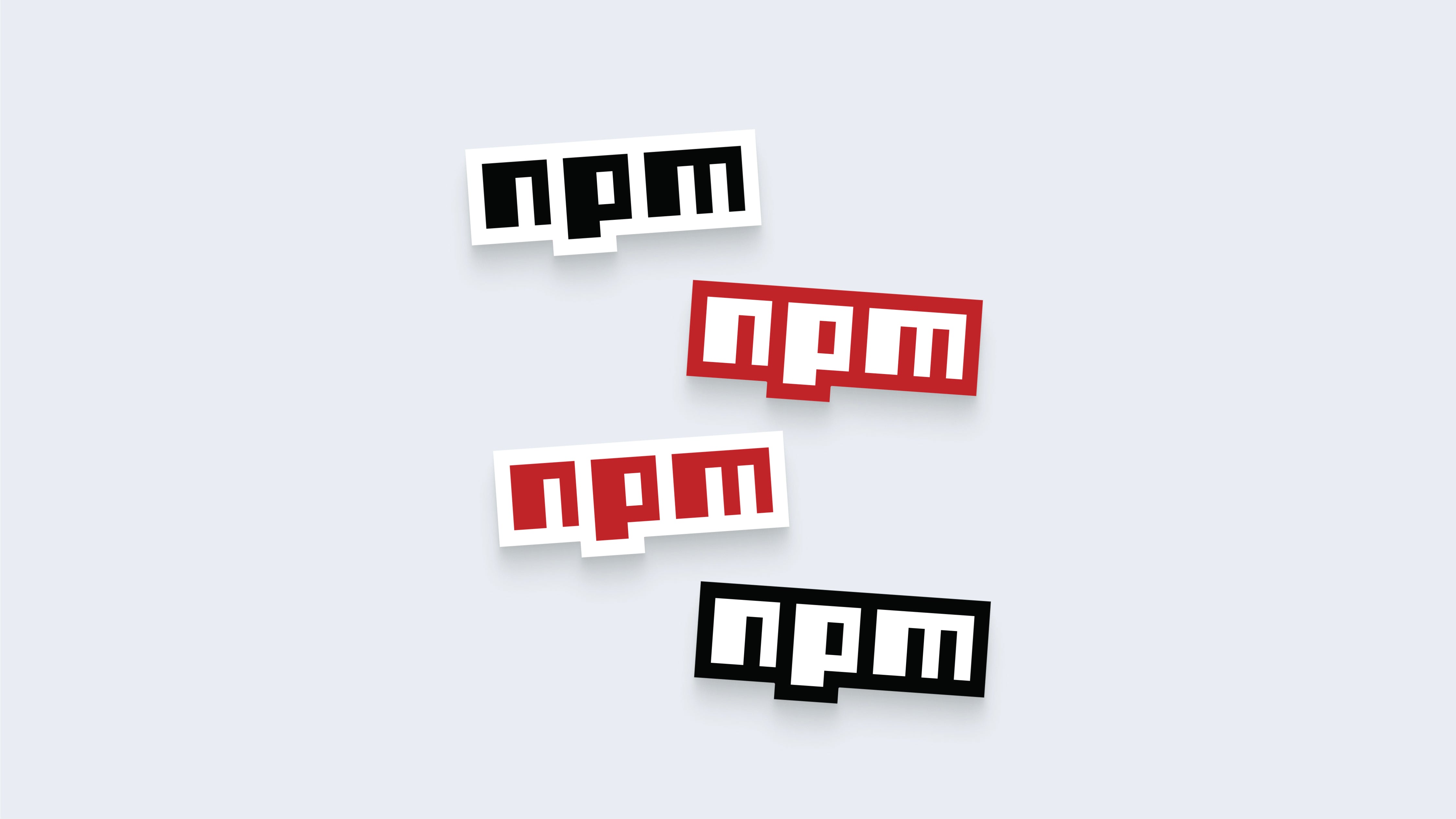 NPM Stickers - Pack of 4 – GitHub Shop
